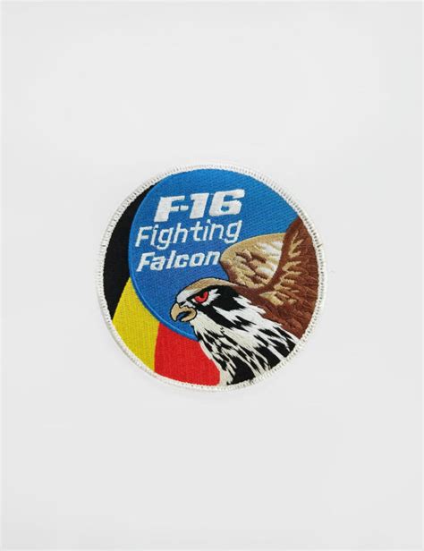 Patch F 16 Fighting Falcon Small Kleine Brogel Air Base Webshop
