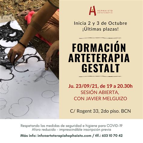 Clases Arteterapia Septiembre Hephaisto