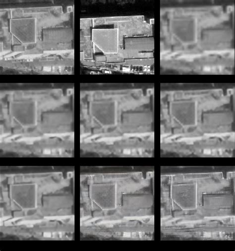 visual comparison on example 1 of our private test set with a scaling