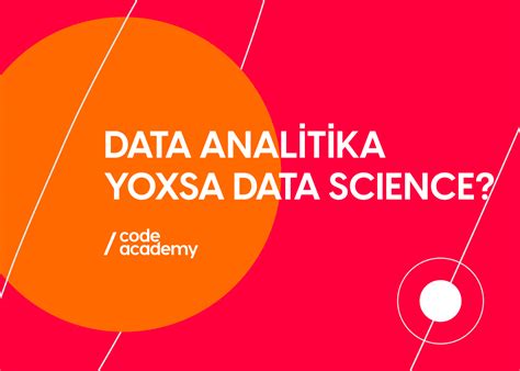 Data Analitika Yoxsa Data Science Code Academy