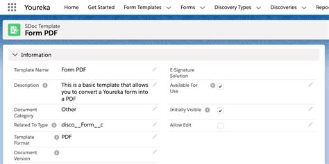 Transform Youreka Forms Into Pdfs Using S Docs Youreka Knowledge Base