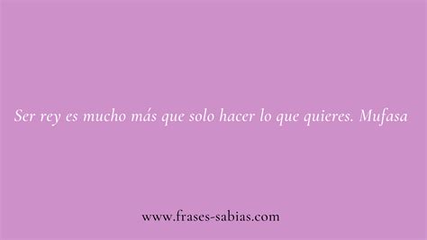 Frases De El Rey León Frases Sabias