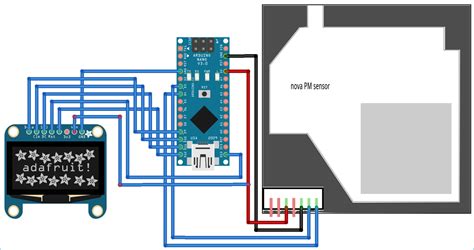 Анализатор качества воздуха на arduino и nova pm sensor sds011 схема и