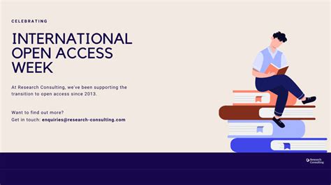 International Open Access Week Research Consulting