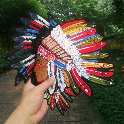 자수 패치 바이커 오토바이 앞모자 패치 인도 아이언 가슴 크기 재킷 아이언 또는 백킹에 바느질패치 Aliexpress