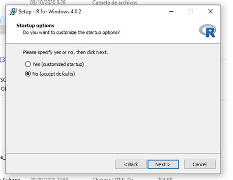 Hablamos R Instalación Del Lenguaje De Programación R 4 0 2