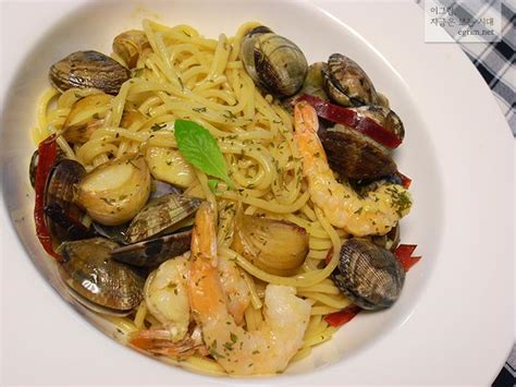 봉골레 파스타 만들기