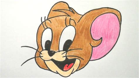 How To Draw Jerry Tom And Jerry Step By Step Very Easy YouTube