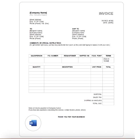 What Is An Invoice Elements Types And Purpose