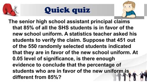 Hypothesis Testing Population Proportion Pptx