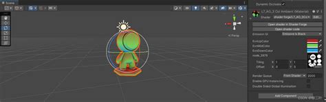 菜鸡shaderl3三色环境光材质、阴影及光衰纹理 环境光颜色 Csdn博客