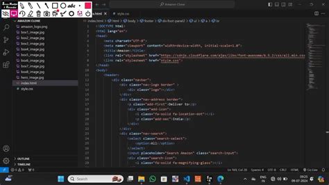 Syeda Suhana Sultana On Linkedin Html Css Frontenddevelopment Webdevelopment Amazonclone