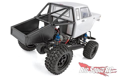 Team Associated CR12 Tioga Trail Truck In White Blue Big Squid RC