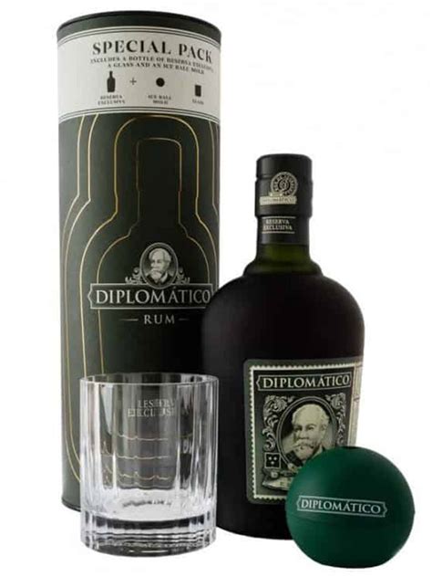 Diplomático Reserva Exclusiva Rum Old Fashioned Gift Pack