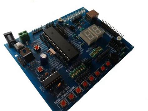 Avr Atmega1632 Microcontroller Development Board With Usb Programmer