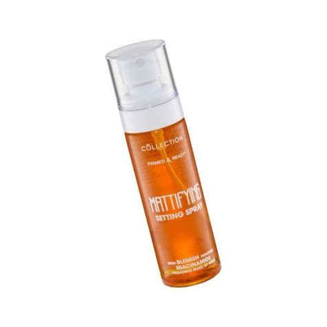 Collection Primed And Ready Mattifying Setting Spray Make Up Superdrug