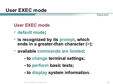 Switch Configuration