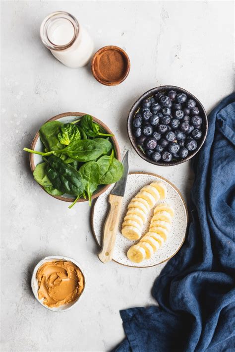 Blueberry Peanut Butter Smoothie Danilicious