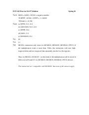 ECE 242 Solutions Exercise Set 7 Pdf ECE 242 Exercise Set 7 Solution