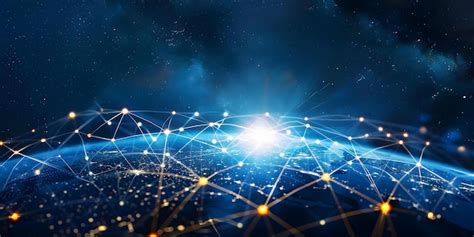 Connecting Modern Technology Globally The Global Internet Network Concept Digital Connectivity