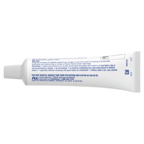 Crest Regular Tartar Protection Toothpaste 4 2 Oz Smith S Food And Drug