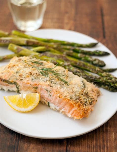 Recipe Panko Crusted Salmon With Dill Lemon Kitchn