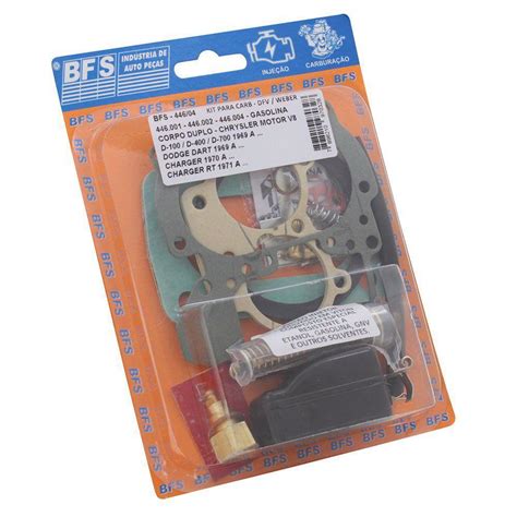 Kit De Reparo Do Carburador Dodge V DFV Weber