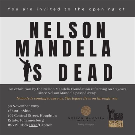 Nelson Mandela Is Dead Nelson Mandela Foundation