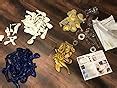 Amazon Soonlyn Navy Blue And Gold Balloons 130 Pcs 12 Inch