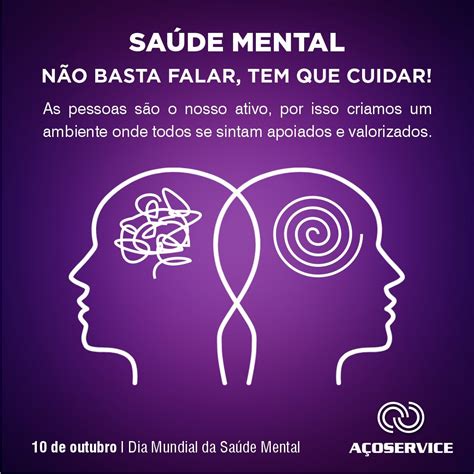 Dia Mundial Da Saúde Mental Aço Service