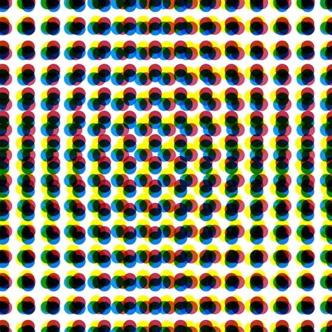 Cmyk 추상 점 배경 무료 벡터