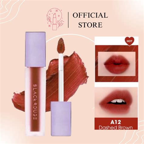 Son Kem Lì Black Rouge Màu A12 Nâu đỏ Son Shopee Việt Nam