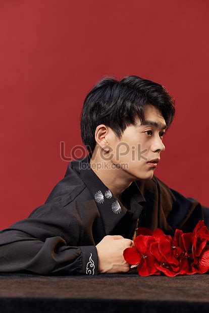 레트로 문학적 남성 사진 무료 다운로드 Lovepik