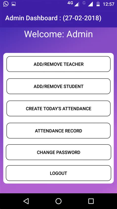 Attendance Management System Using Firebase Project In Android With