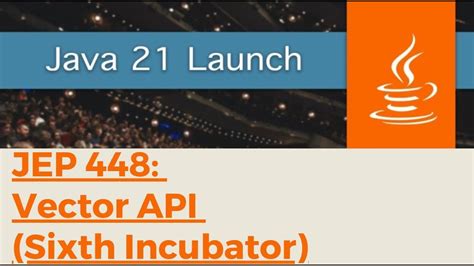 Java 21 Feature 11 Jep 448 Vector Api Sixth Incubator Youtube