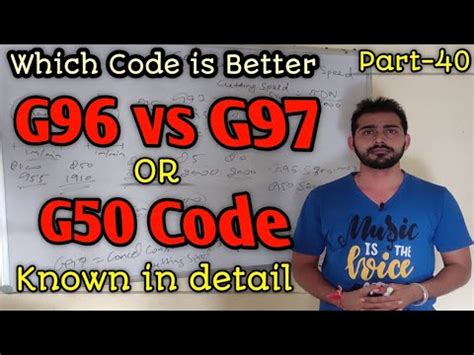 G96 And G97 Cnc Code G96 Cnc Code G96 Vs G97 YouTube