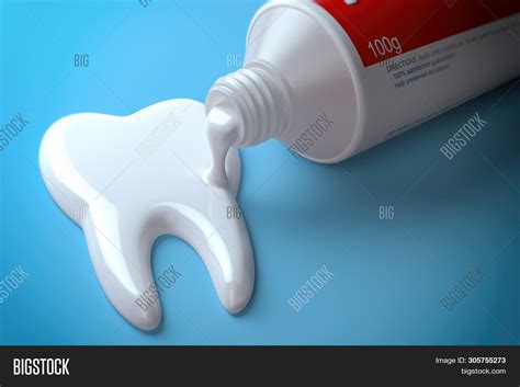 Toothpaste Shape Tooth Image And Photo Free Trial Bigstock
