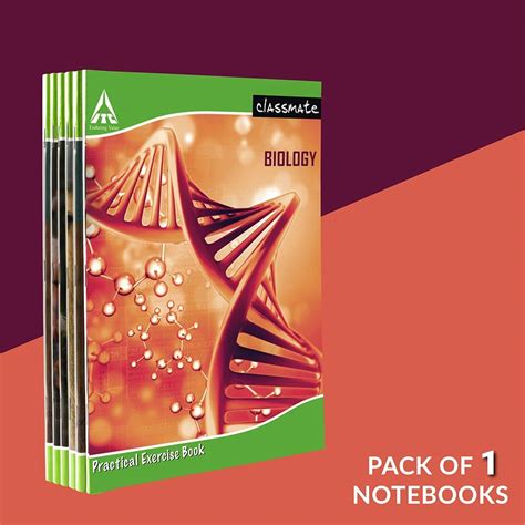 Classmate Pulse Notebook Soft Cover 6 Subject Spiral Binding Notebook