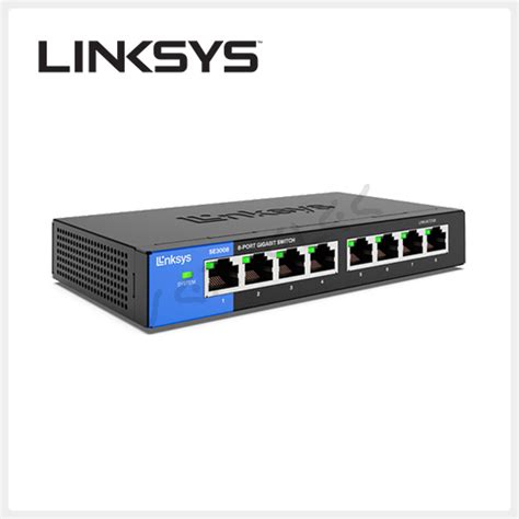Linksys Switch 8g Se3008 Sertelec