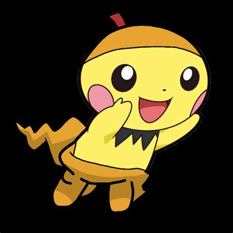 Pichu Wearing Scraggy Pants And Hat By Kenanplayz On Deviantart