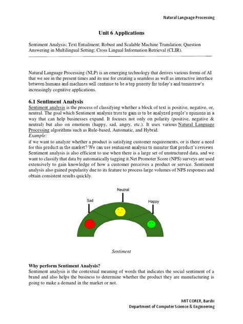 Nlp Unit 6 Pdf Information Retrieval Linguistics