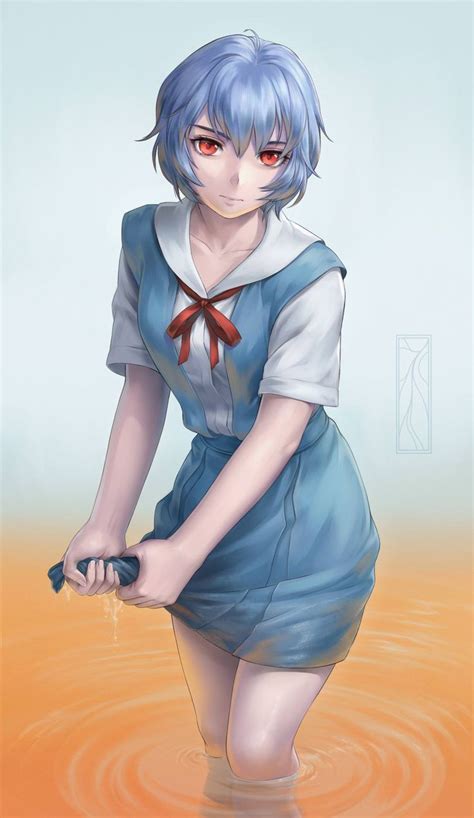 Lcl Soaked Skirt Reiayanami Neon Genesis Evangelion Neon Evangelion