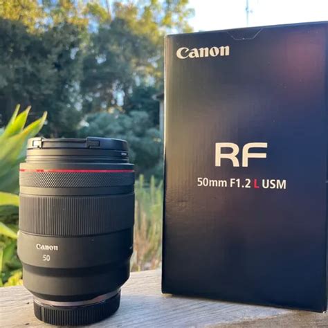 Canon Rf 50mm F 1 2 L Usm Lens From Brians Gear Shop On Gear Focus