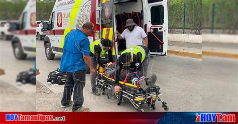 Hoy Tamaulipas Accidente En Tamaulipas Despachador De Gasolina Sufre