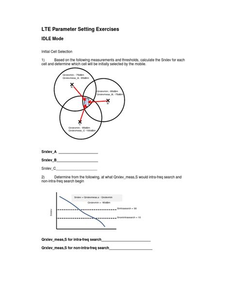 Lte Parameter Setting Exercises Pdf Decibel Electronic Engineering