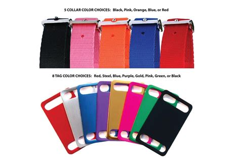 Nylon Dog Collars With Nameplate Personalized Gotags