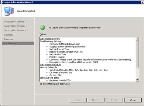 Configuring Sql Reportings Services Mail Subscriptions With Configuration Manager Ctglobal