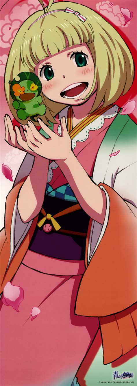 Moriyama Shiemi And Nii Ao No Exorcist Danbooru