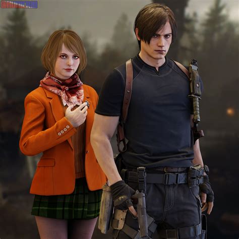 Leon And Ashley Resident Evil 4 By Hunicrio On Deviantart