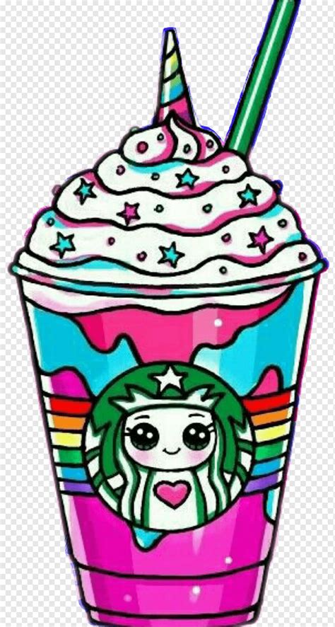 Uincorn Starbucks Ice Cream Png Pngwing